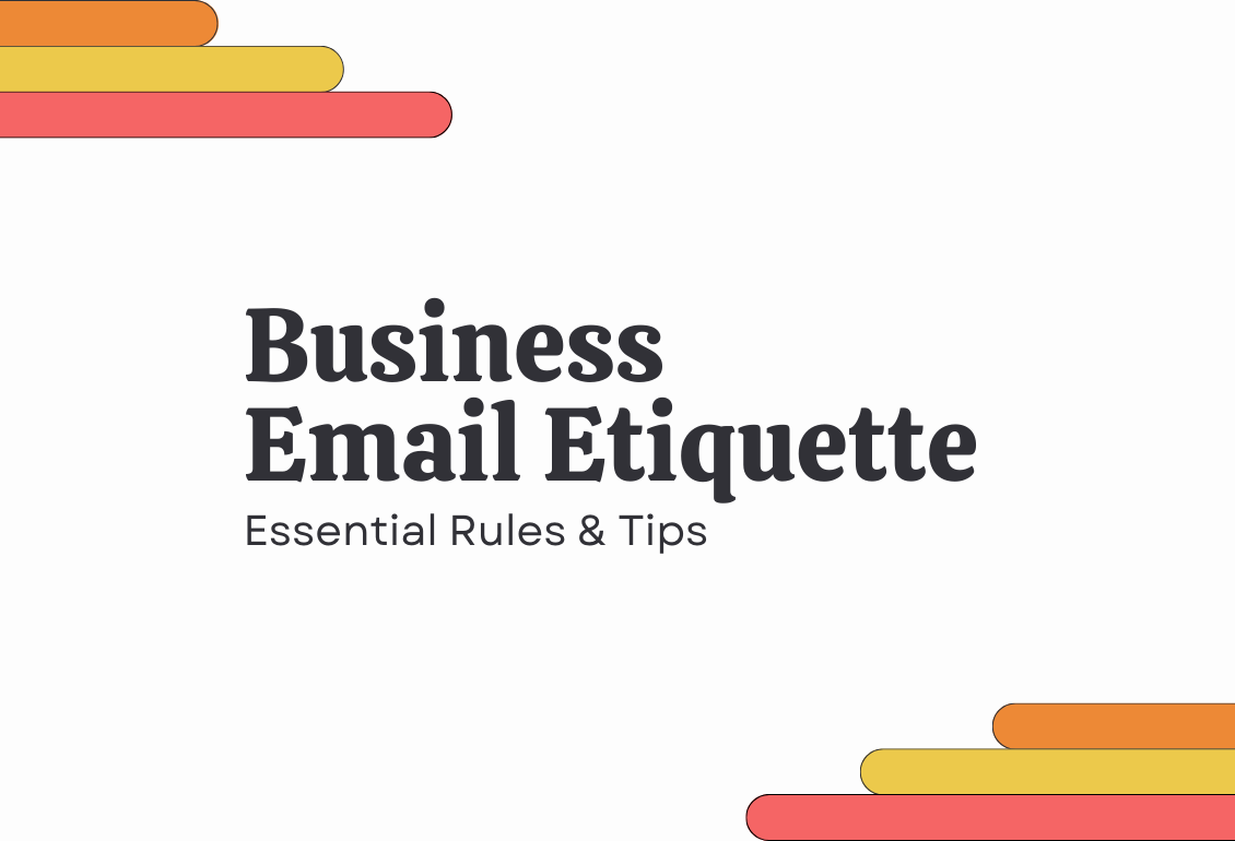 Business Email Etiquette: Essential Rules | Keeping