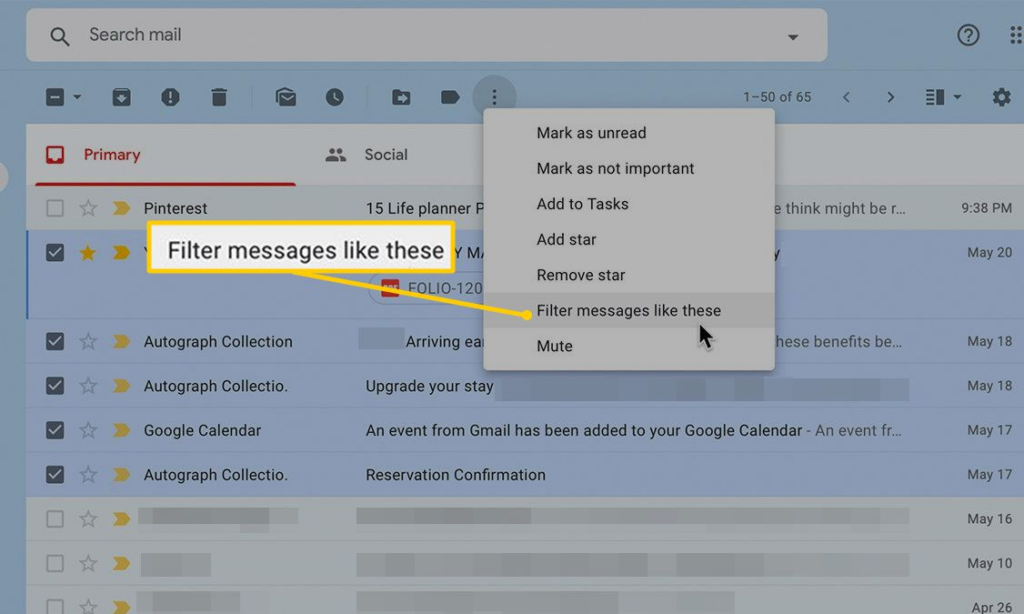 Creating Gmail Rules for a Clean Inbox
